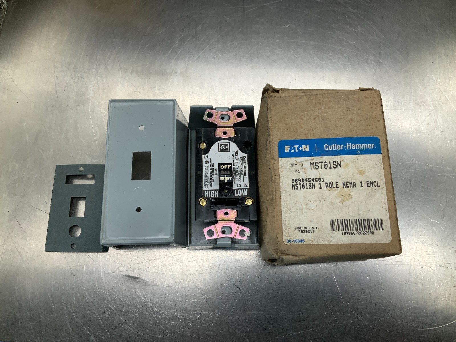 Eaton MST01SN 1-Pole Nema 1 Enclosure | eBay