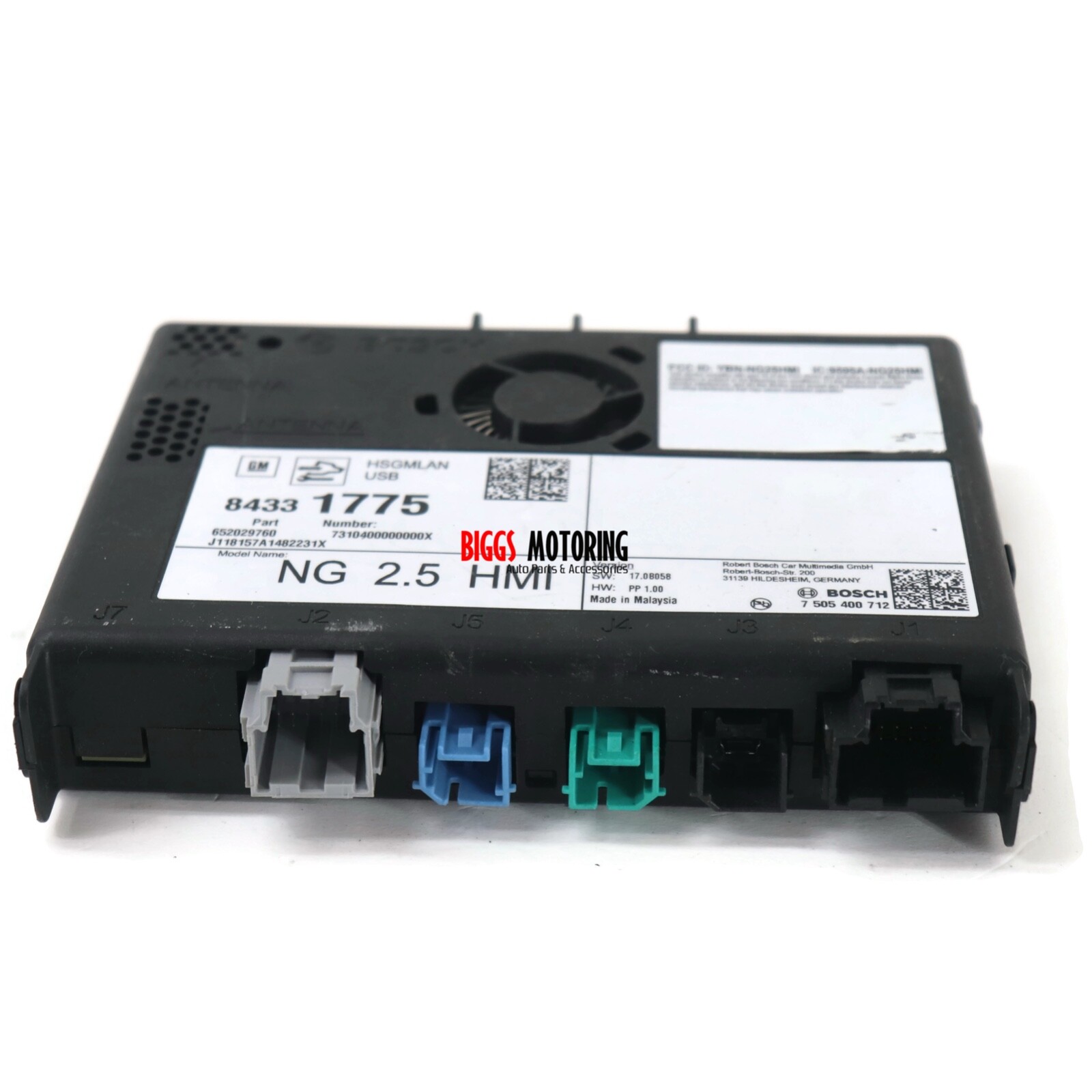 18-19 GM Silverado Sierra Colorado Canyon NG 2.5 HMI Module IO5 ...