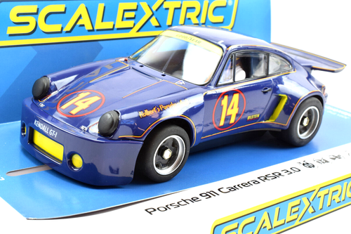 Scalextric Porsche 911 Carrera RSR 3.0 DPR W/ Rear Lights 1/32 Slot Car ...