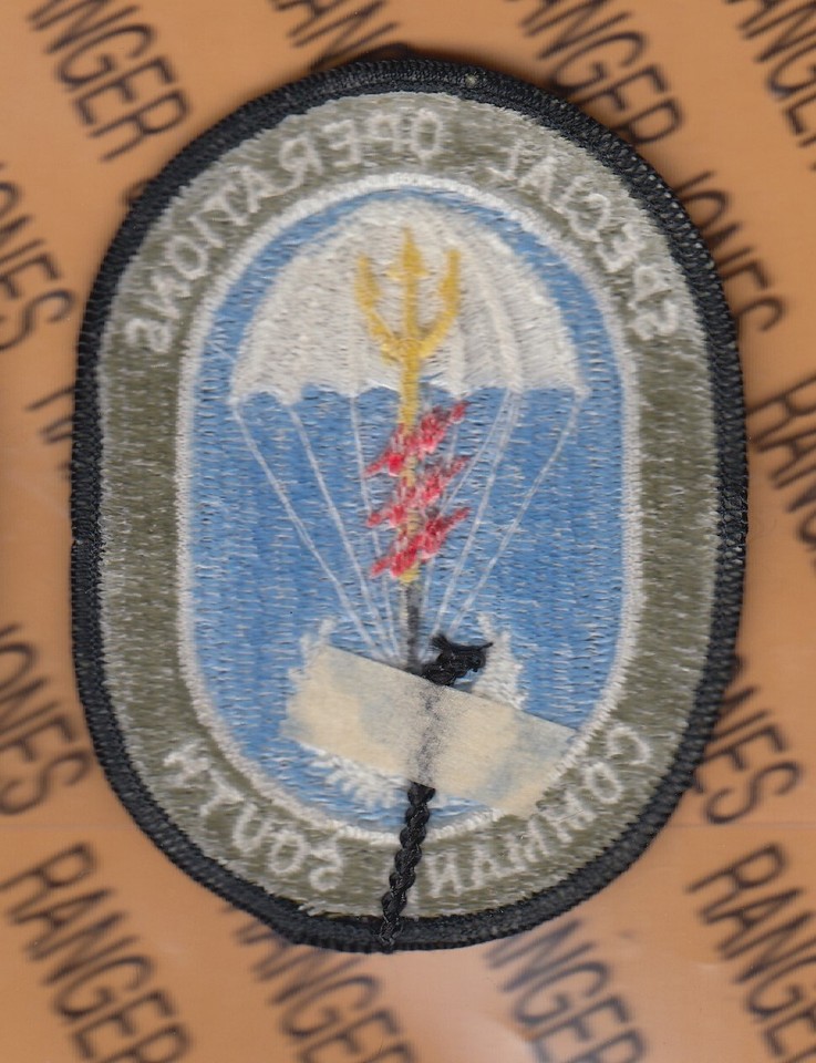 US Army Special Operations Command South Airborne SOCSOUTH ~3.75" patch ...