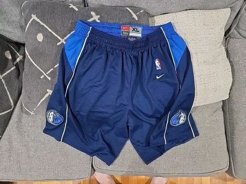 Vintage Nike XL Authentic Dallas Mavericks Mavs NBA Basketball Shorts ...