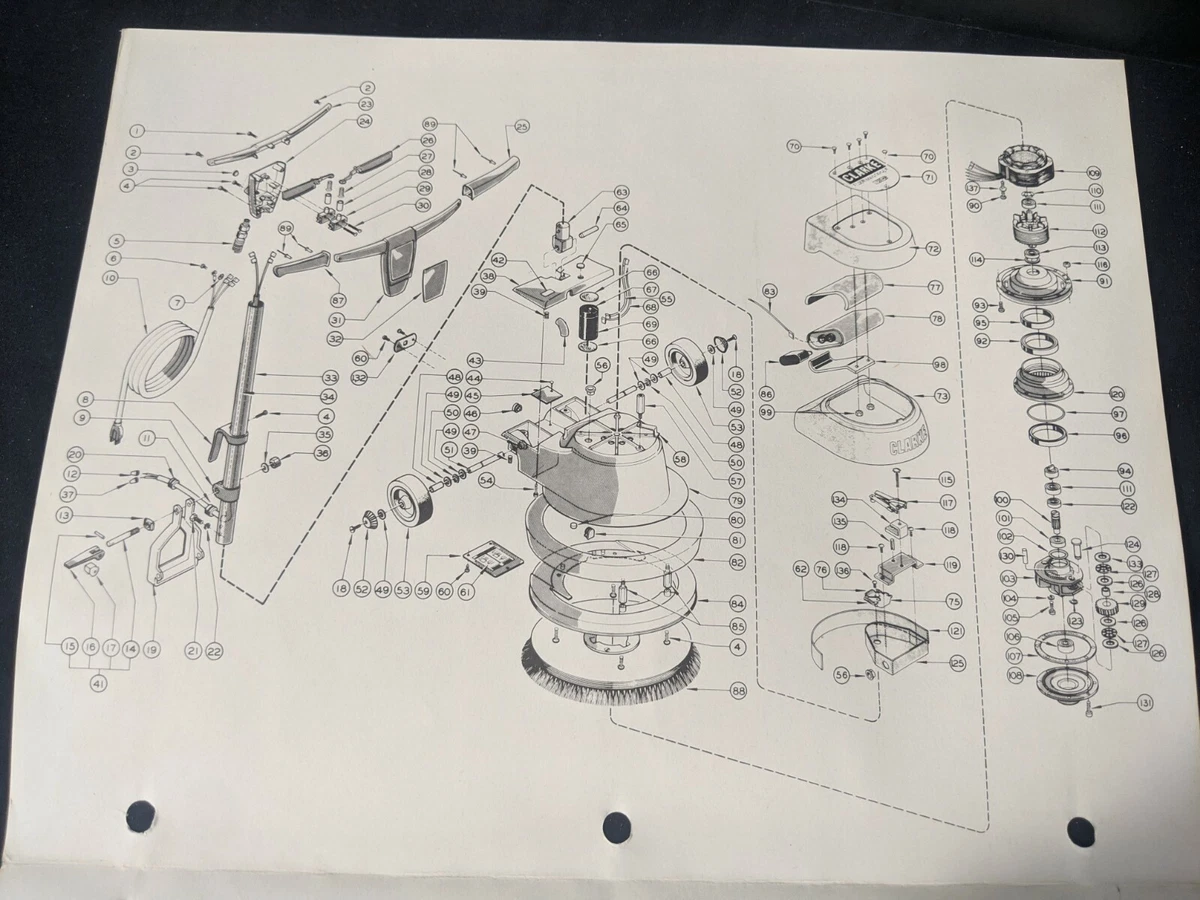 Clarke Floor Maintainer Model 2000 Parts - Home Alqu