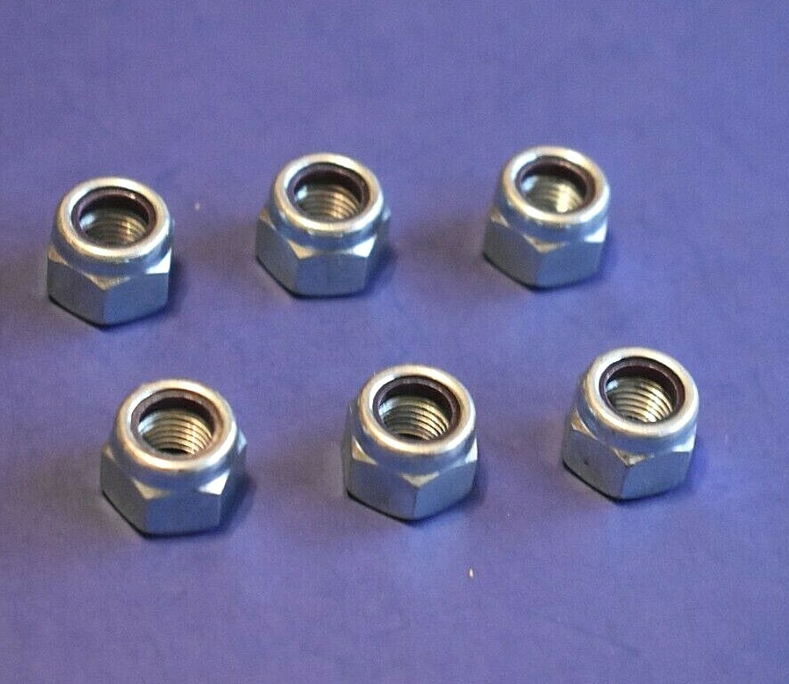 6 Ford Lincoln Mercury Torque Converter Lock Nuts 3/8"-24 C4 C6 FMX FM2 ...