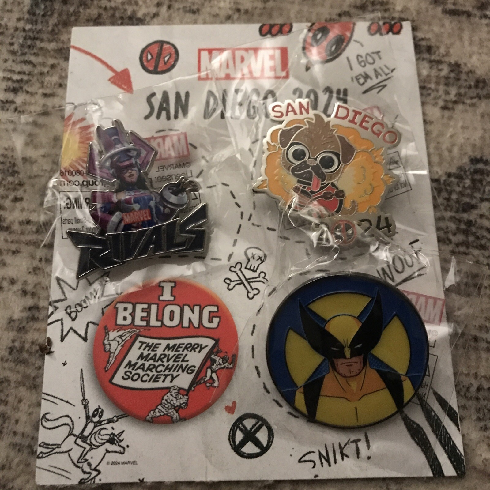 COMPLETE SDCC 2024 DEADPOOL AND WOLVERINE | Grelly USA