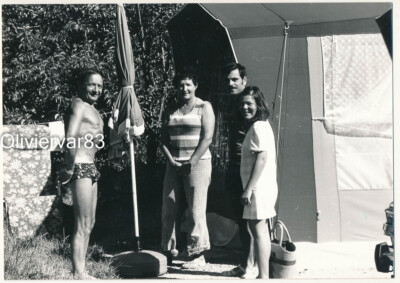 Vintage photo 1978 - man in speedo swimsuit with bulge and women by ...