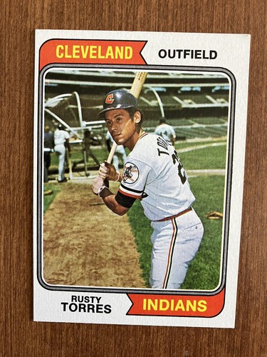 1974 TOPPS #499 RUSTY TORRES CLEVELAND INDIANS Set Break NM | eBay