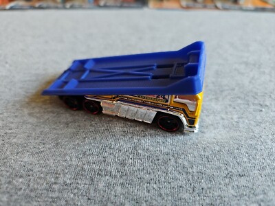 2011 Hot Wheels BACK SLIDER Yellow 173/244 LOOSE City Works | eBay