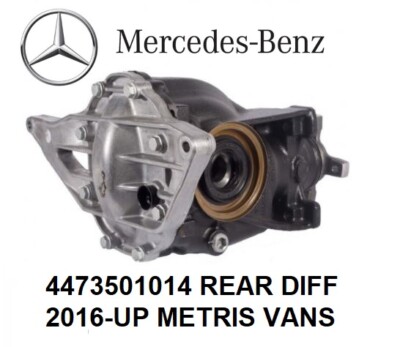 NEW MERCEDES BENZ METRIS REAR DIFFERENTIAL; OEM GENUINE BENZ 4473501014 ...