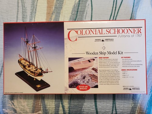 Model Shipways Colonial Schooner Sultana ship model kit | eBay