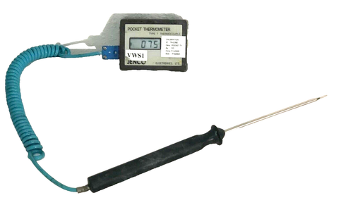 Jenco Instruments 701TF, Magnetic Back Meter, Type T WITH PROBE ...