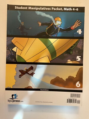 BJU Press Student Math Manipulatives Packet , Grades 4-6 | eBay
