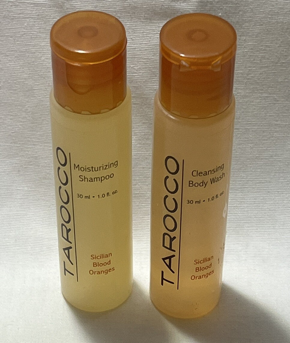 TAROCCO SICILIAN BLOOD ORANGES Travel Size Set Body Wash, Shampoo | eBay