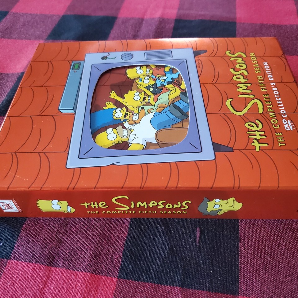 THE SIMPSONS COMPLETE FIFTH SEASON - COLLECTORS EDITION 4 Disc DVD SET ...