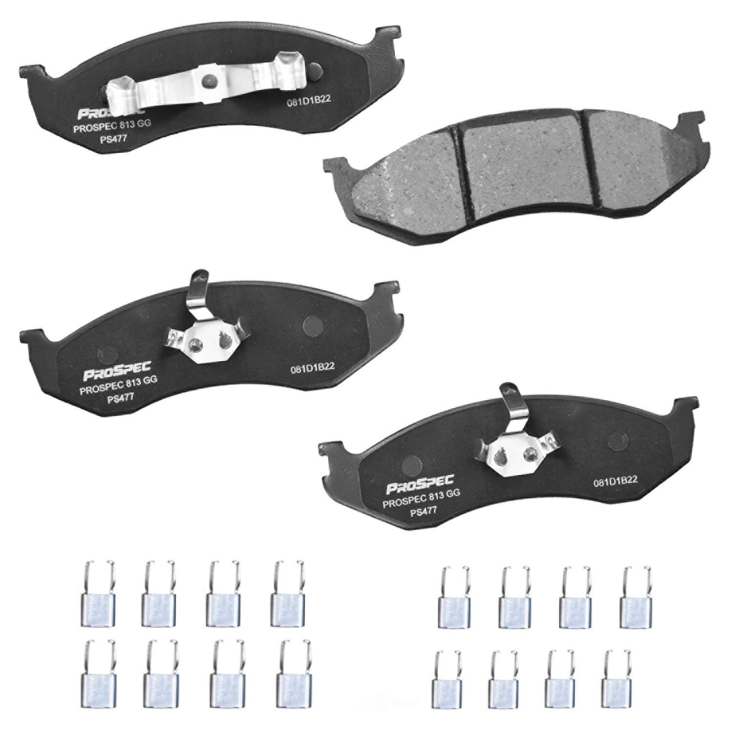 Disc Brake Pad Set-Ceramic PROSPEC PS477 for sale online | eBay