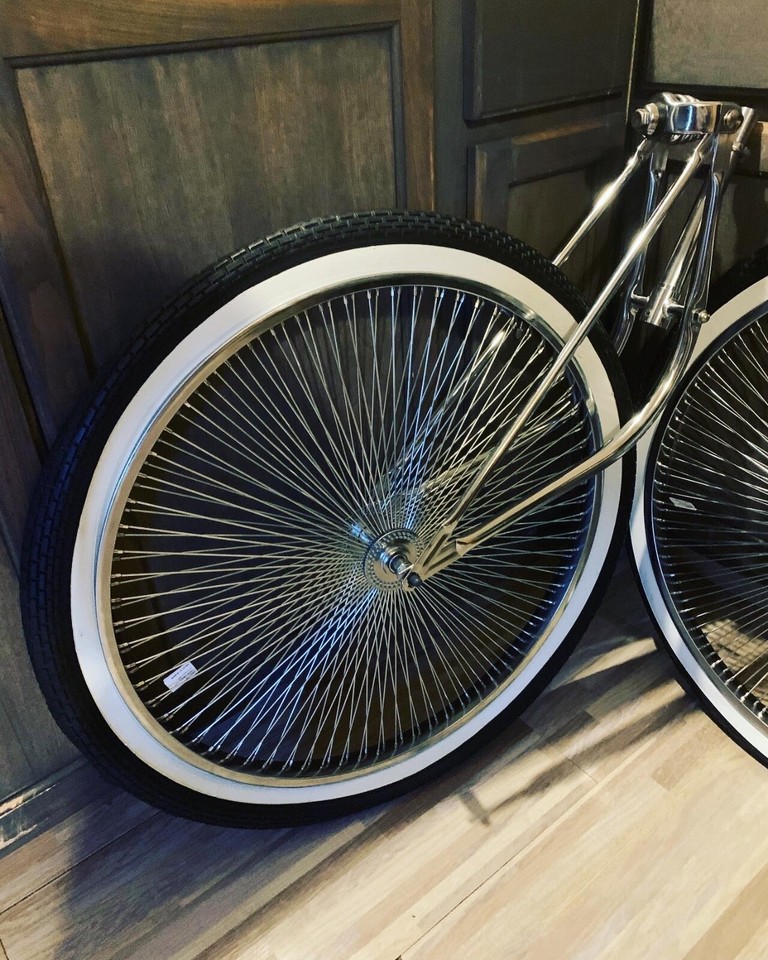 Custom springer Lowrider Beach cruiser 26in (ROOTBEER POWDERCOATED) | eBay