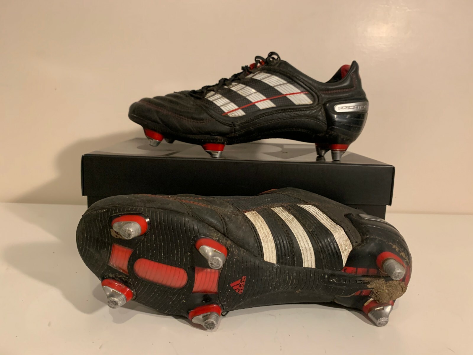 Adidas Predator Powerswerve Pulse Red 10,5 10 44 2/3 … - Gem