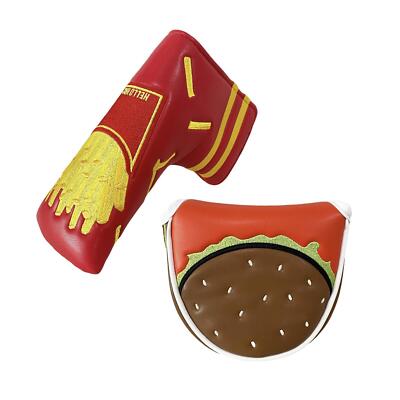 Durable Golf Club Headcover Socks Golf Mallet Putter Head Cover | eBay ...