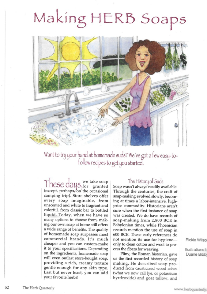 Herb Quarterly Magazine Roses Planting Tips Medicine Making Soaps First ...