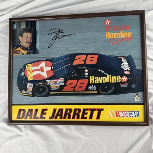 Dale Jarrett Autographed Wall Art Photo Print Hand Signed Poster Board ...
