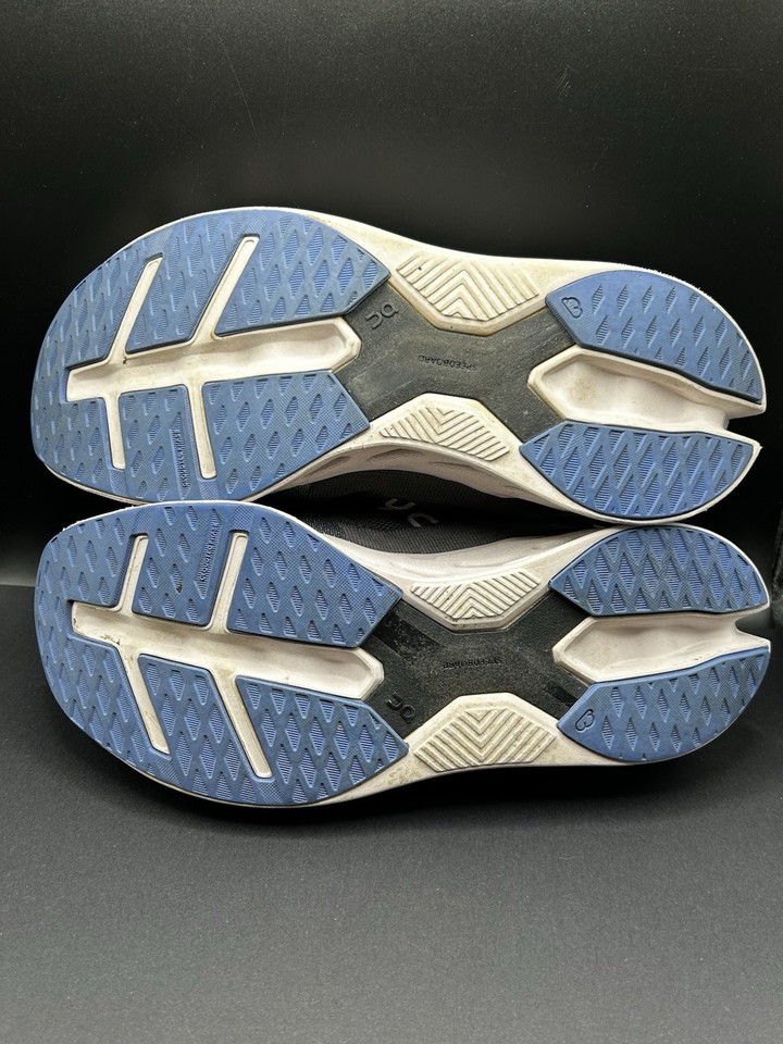 Men's On Running Brand Black/White Blue Cloud Cloudeclipse OC Size 8.5 ...