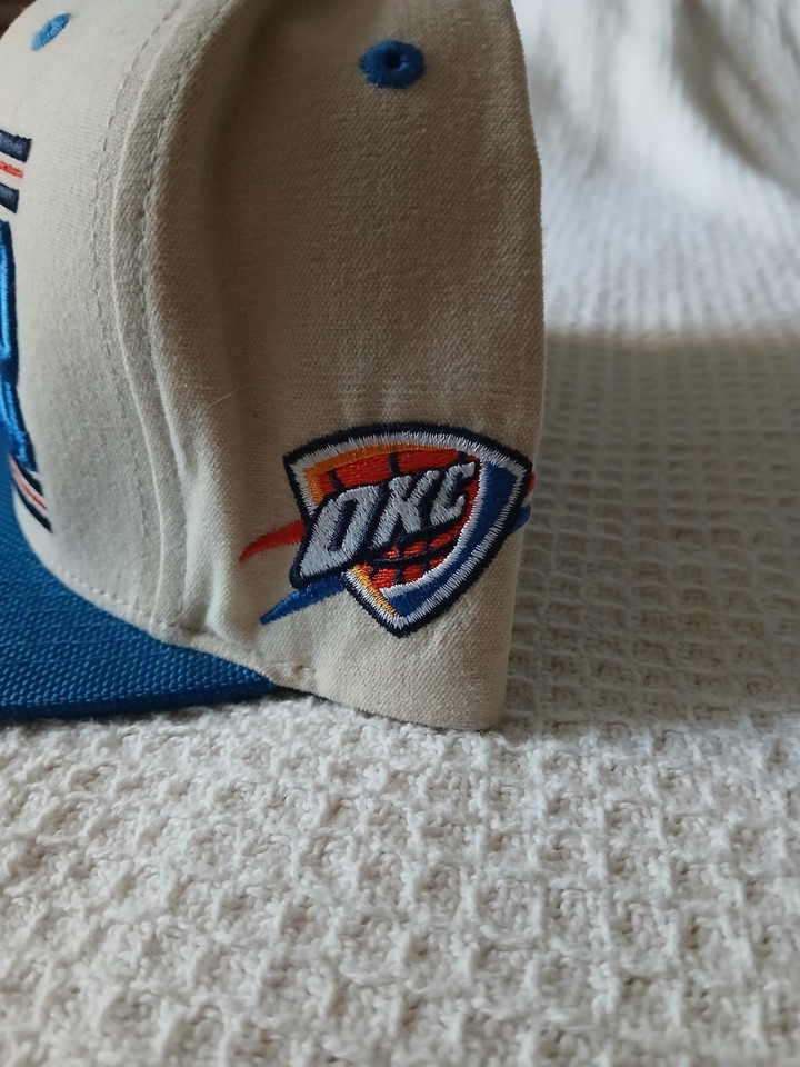 Mitchell & Ness Oklahoma City Thunder Snapback Hat | eBay