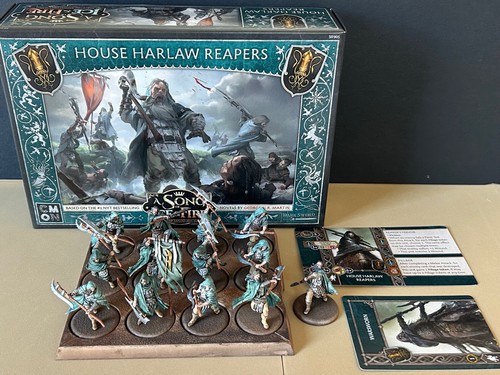 A Song of Ice and Fire Miniatures- House Harlaw Reapers -Painted-CMON ...