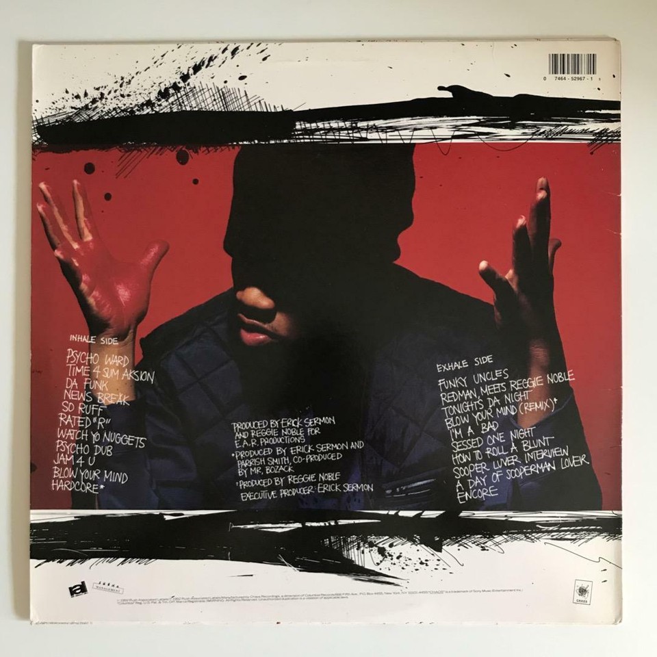 REDMAN WHUT? THEE ALBUM RUSH ASSOCIATED LABELS MVINYL LP RECORD | eBay