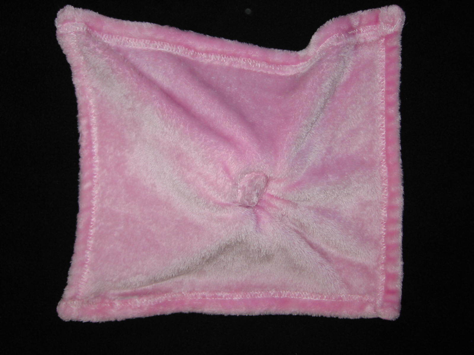 Little Journey Cat Security Blanket Baby Lovey Nemcor Aldi Pink White ...