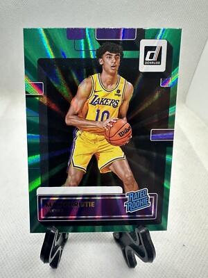 2022-23 Panini Donruss Max Christie Green Laser Rated Rookie #234 ...