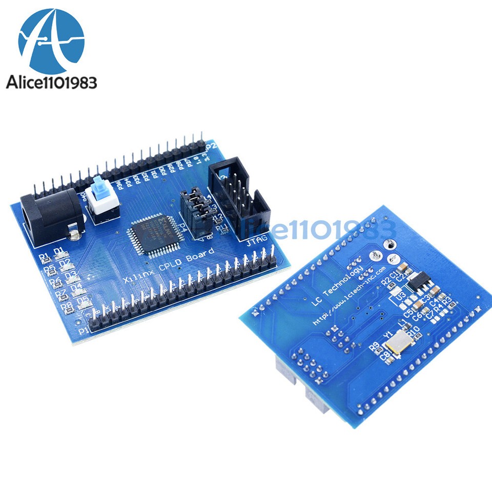 Xilinx XC9572XL AMS CPLD development learning Board test Board+4 ...
