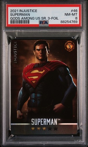 2021 Injustice Superman Gods Among Us Card #46 PSA NM 8 | eBay