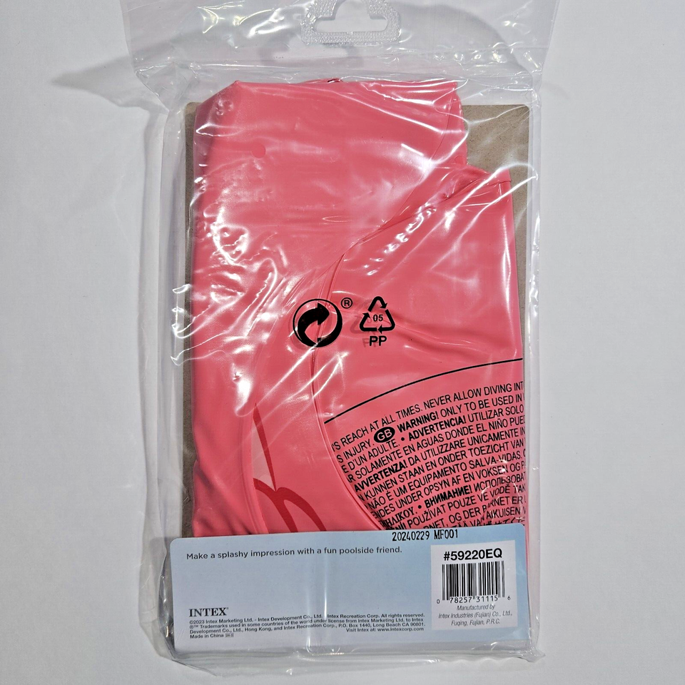 Intex Flamingo Animal Split Ring Inflatable Kids Pool Swim Float 30" x ...