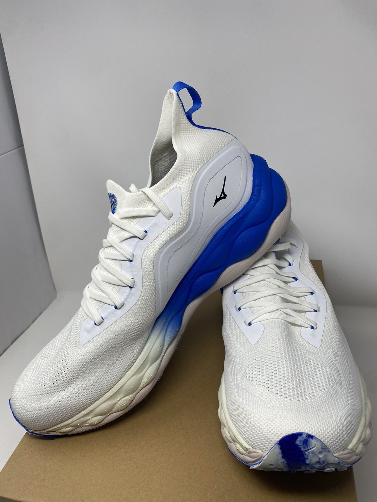 Mizuno Wave Neo Ultra Performance Running Shoes Mens Size 9 White/Blue ...