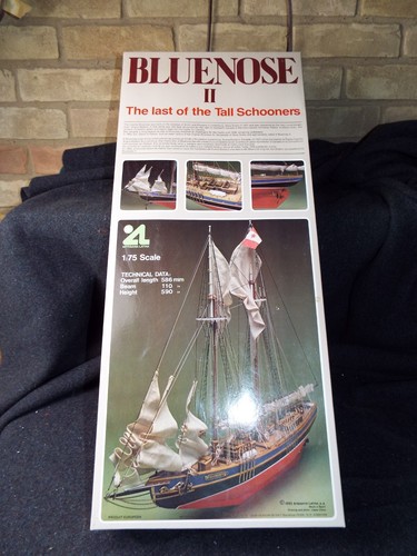 Bluenose II Premium Wooden Ship Model Kit Item #20500 NIB Artesania ...