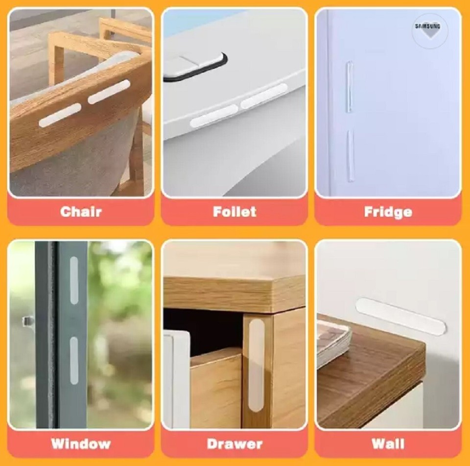 10-Pack Anti-Collision Silicone Rubber Feet – Self-Adhesive Non-Slip ...