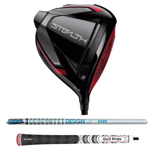 NEW TaylorMade Stealth 9* Driver, Graphite Design Tour AD HD-7 Stiff ...