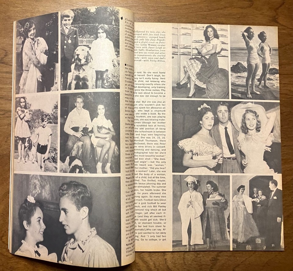 Screen and TV Album Oct 1971 Elizabeth Taylor Goldie Hawn Patty Duke ...