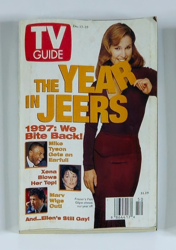 TV Guide Magazine December 13 1997 Peri Gilpin NY Metro Ed. No Label | eBay