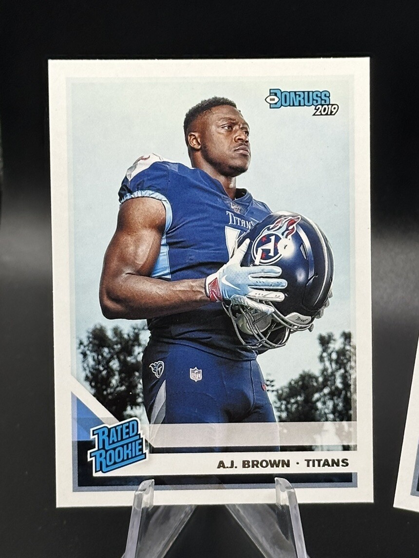 2019 Donruss #314 AJ BROWN Rated Rookie (RC) Lot x 2 🔥 Eagles 🔥 | eBay