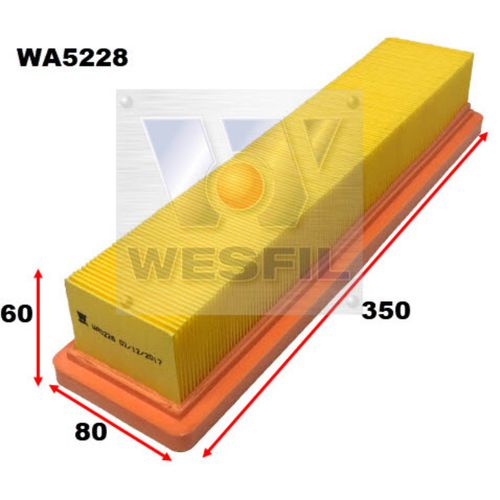 Wesfil Cooper Air Filter Wa5228 A2050 suits Proton | eBay Australia