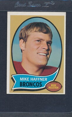 1970 Topps #014 Mike Haffner Broncos EX/MT *6339 | eBay