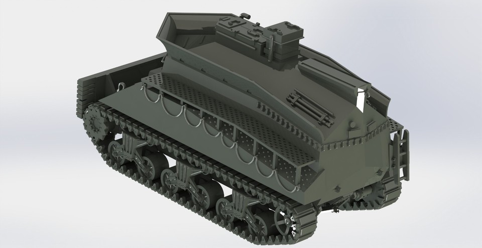 WW2 UK SHERMAN BARV M4A2 , 3D PRINTED, MANY SCALES AVAILABLE | eBay