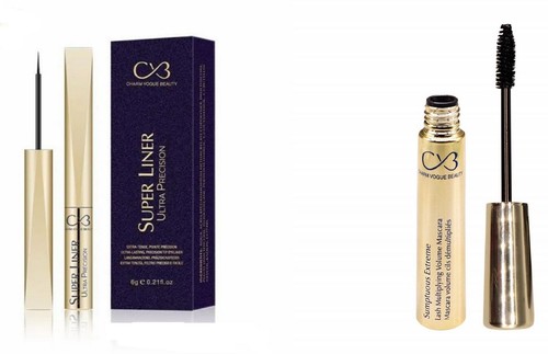 CVB Sumptuous Extreme Volume Mascara & Liner Long Lasting Combo Offer ...