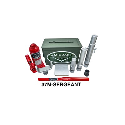 Safe Jack 6 Ton The Sergeant Patriot Edition Off-Road Recovery Kit 37M ...