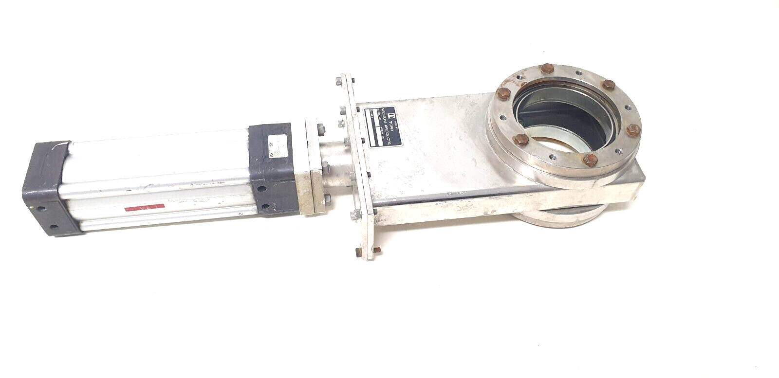Torr Stainless Steel Vacuum Gate Valve SVB-42av w/ wabco Pneumatic Air ...