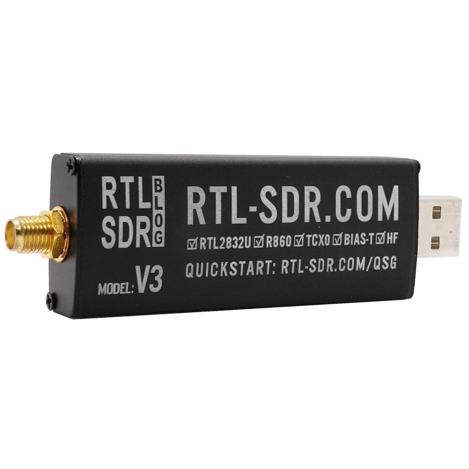 RTL-SDR Blog V3 RTL2832 1PPM TCXO HF BiasT SMA Software Defined Radio ...