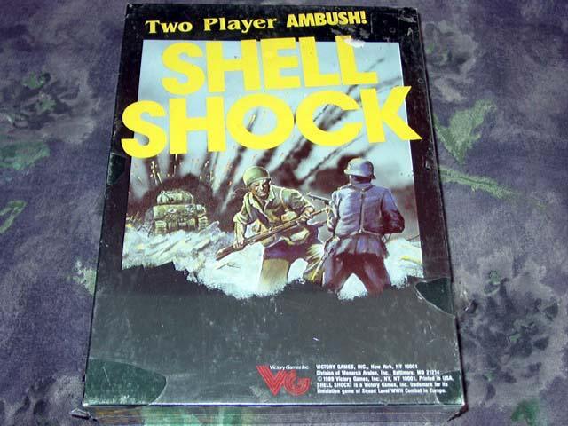 VG Victory Games 1989 - Shell Shock game - Two Player AMBUSH! (SEALED ...