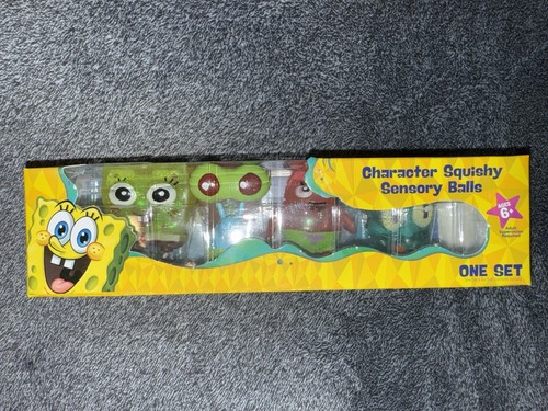 SpongeBob SquarePants Character Squishy Sensory Balls Nickelodeon 4 ...