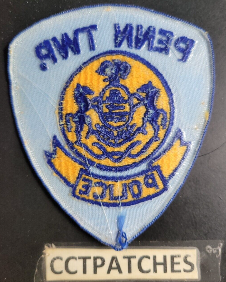 PENN TOWNSHIP, PENNSYLVANIA POLICE SHOULDER PATCH PA | eBay