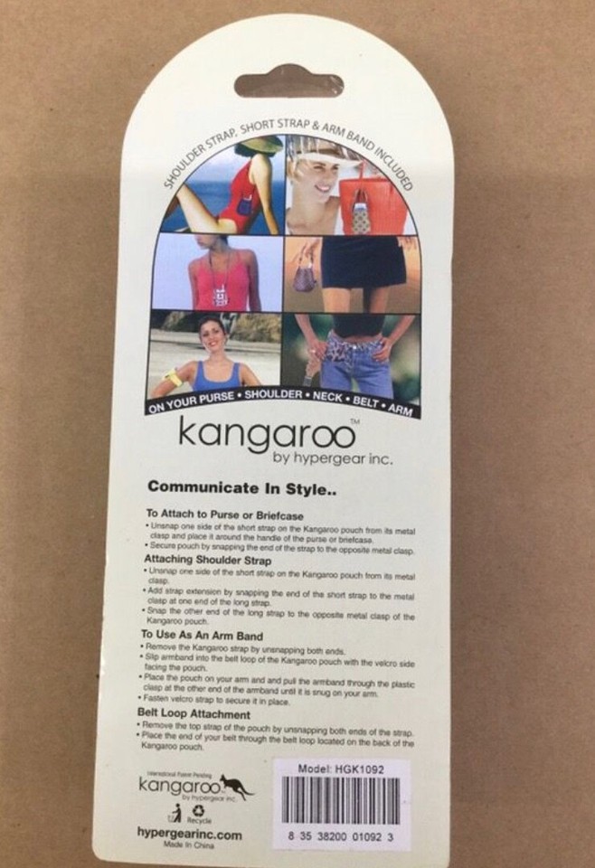 Hypergear Kangaroo Universal Purse /Pouch for cell phone/iPod Mini 3.5x ...